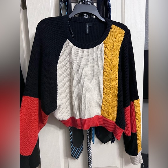 Sweaters | Womens Color Block Sweater | Poshmark
